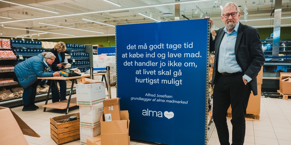 Alfred Josefsen droppede pensionistlivet for at skabe Irma version 2.0 ...