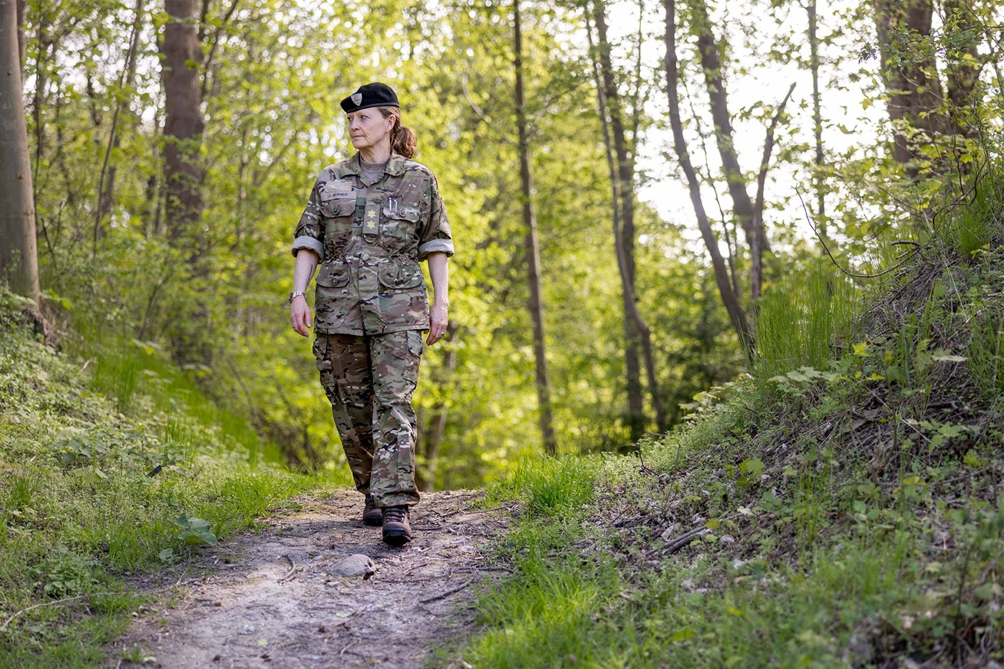 Jette Albinus er tostjernet general, divisionschef og den højest ... Jette Albinus er tostjernet general, divisionschef og den højest ...